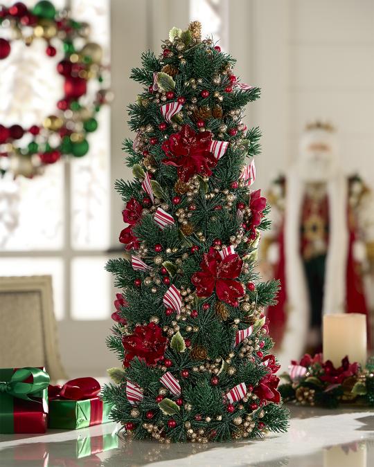Salzburg Creations Holiday Prestige Tree, 24" | Neiman Marcus