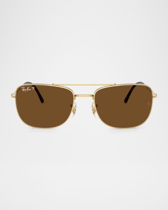 Ray-Ban Men's RB3755 Rectangular Sunglasses, 62mm | Neiman Marcus