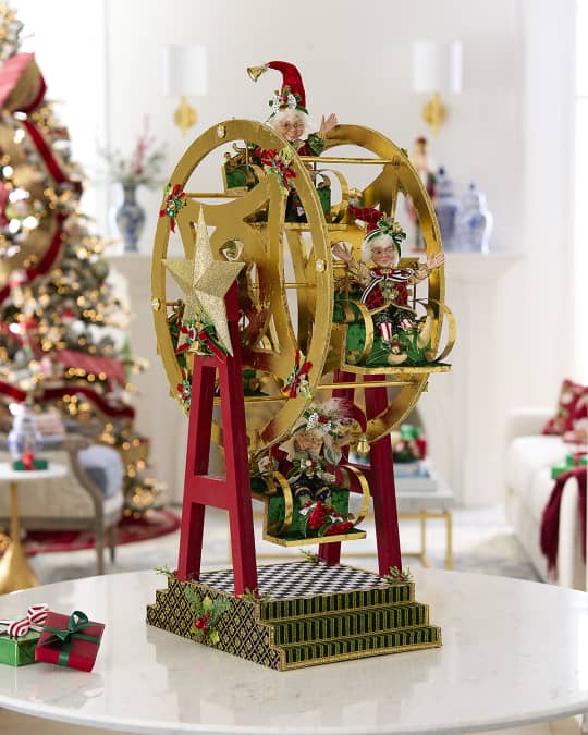 Mark Roberts Limited Edition North Pole Ferris Wheel Christmas Decor ...