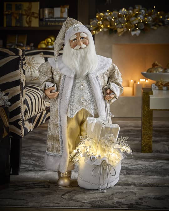 Karen Didion Originals White Elegance Santa | Neiman Marcus
