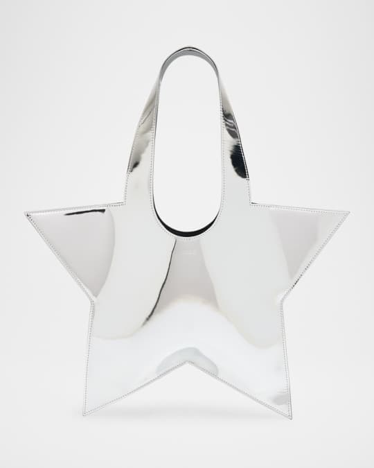 Coperni Mini Mirrored Star Tote Bag | Neiman Marcus
