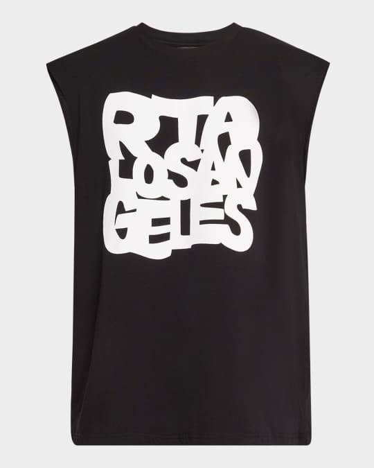 RTA Men's Terry Muscle T-Shirt | Neiman Marcus