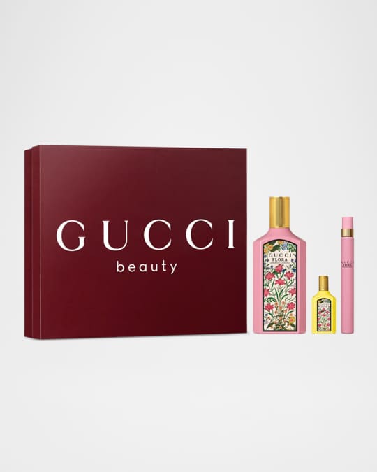 Gucci Flora Gorgeous Eau de Parfum 3-Piece Gift Set | Neiman Marcus