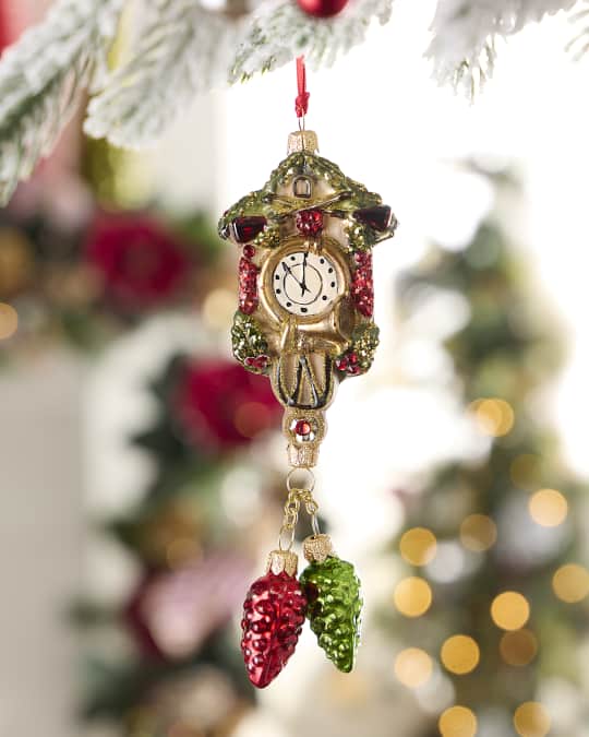 Neiman Marcus Clock Christmas Ornament | Neiman Marcus