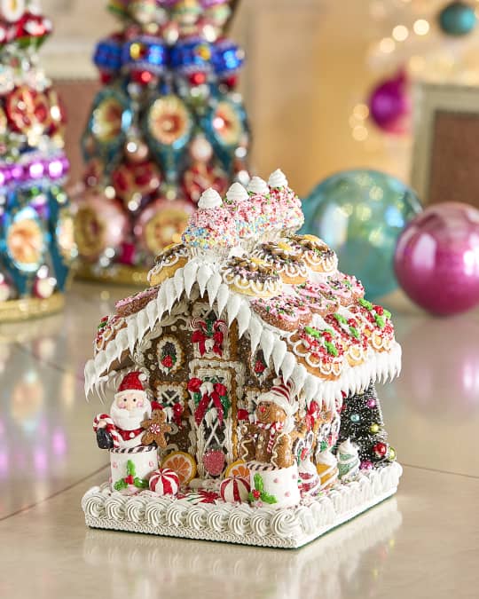 Sweet Savannah Small Gingerbread House | Neiman Marcus