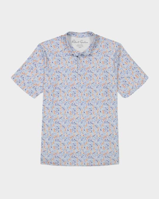 Robert Graham Men's Boozy Bogey Polo Shirt | Neiman Marcus