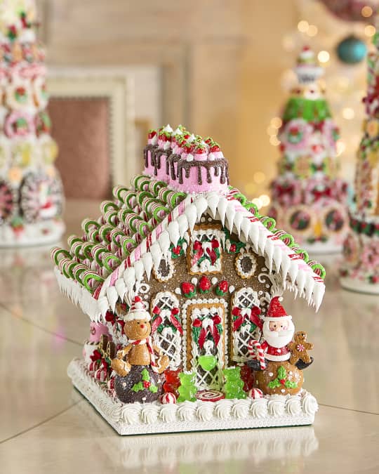 Sweet Savannah Medium Gingerbread House | Neiman Marcus