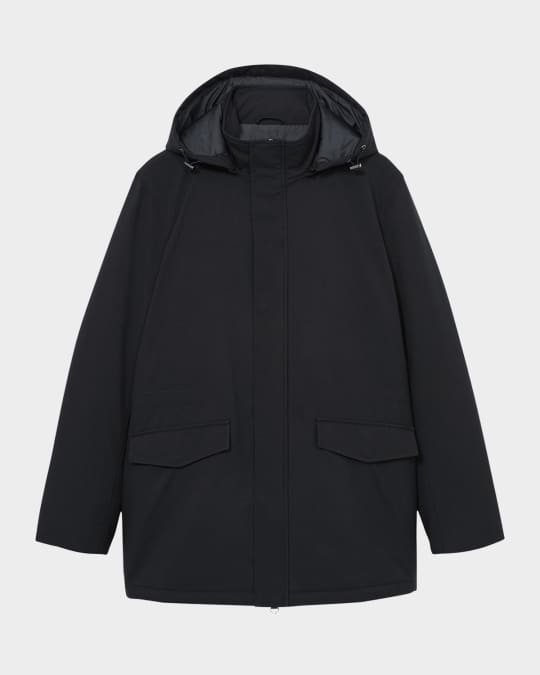 Reiss Men's Hooded Padded Jacket | Neiman Marcus