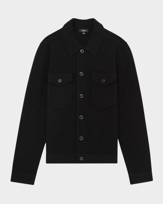 Reiss Men's Flinch Hybrid Wool Jacket | Neiman Marcus