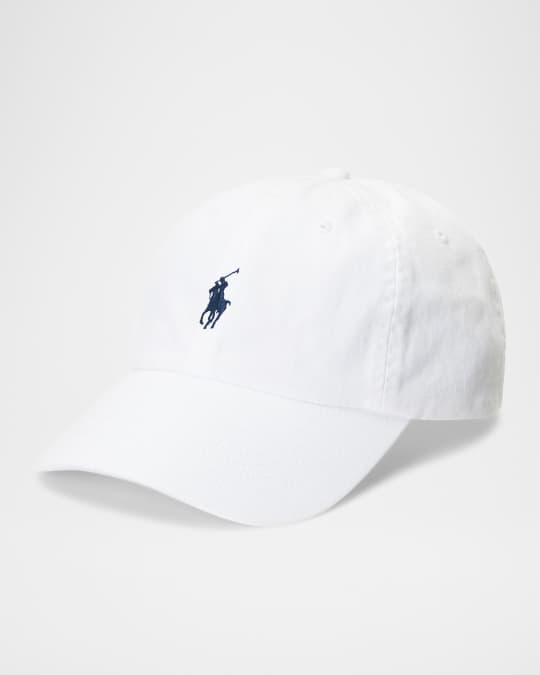 Polo Ralph Lauren Logo Cotton Baseball Cap | Neiman Marcus