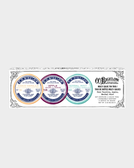 C.O. Bigelow Lip Salve Tin Trio Set | Neiman Marcus