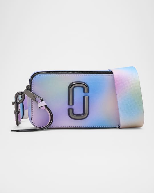 Marc Jacobs Snapshot Airbrush Leather Crossbody Bag | Neiman Marcus