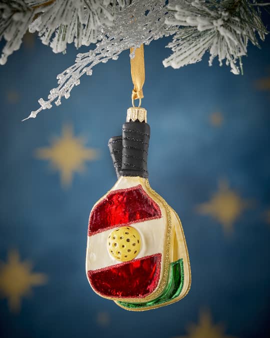 Neiman Marcus Pickleball Paddles Christmas Ornament | Neiman Marcus