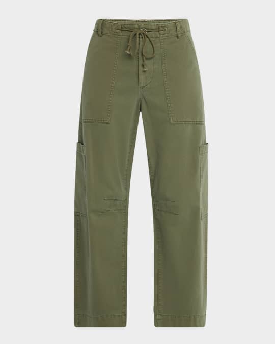 PISTOLA Sabrina Drawstring Cargo Pants | Neiman Marcus