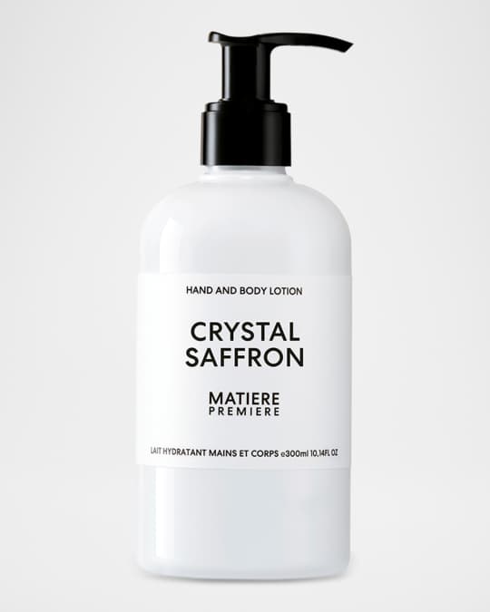 Matiere Premiere Crystal Saffron Hand & Body Lotion, 10 oz. | Neiman Marcus
