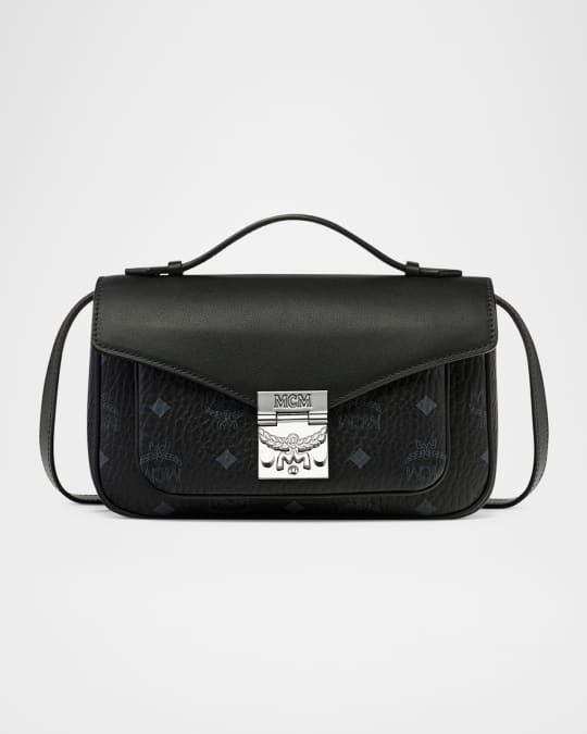 MCM Tracy Medium Visetos Crossbody Bag | Neiman Marcus