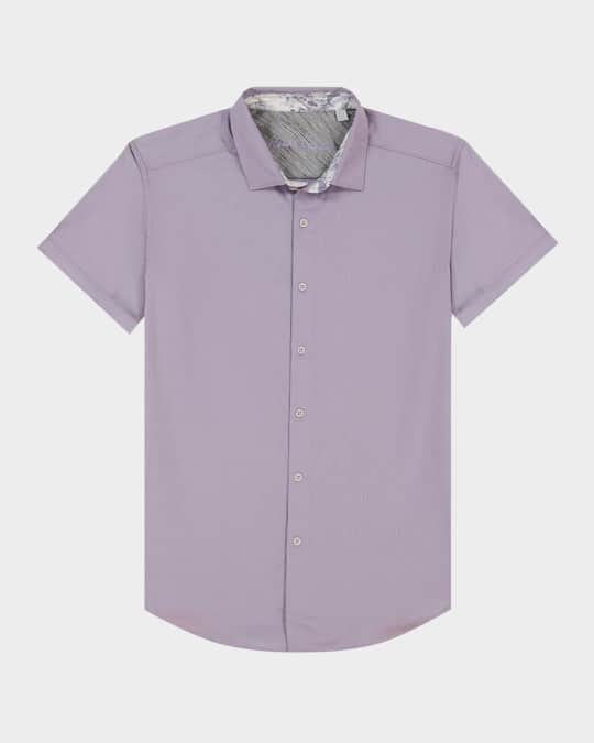 Robert Graham Men's Odyssey Short-Sleeve Shirt | Neiman Marcus