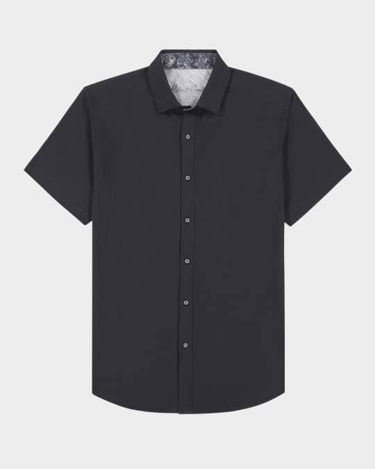 Robert Graham Men's Thresher Short-Sleeve Shirt | Neiman Marcus