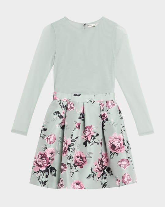 ALICE + OLIVIA Chara Pleated Party Dress | Neiman Marcus