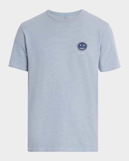 Rag & Bone Men's Sour Face Embroidered T-Shirt | Neiman Marcus