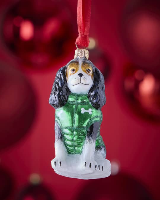 Joy To The World Collectibles Cavalier King Tri-Color in Puffer Coat ...