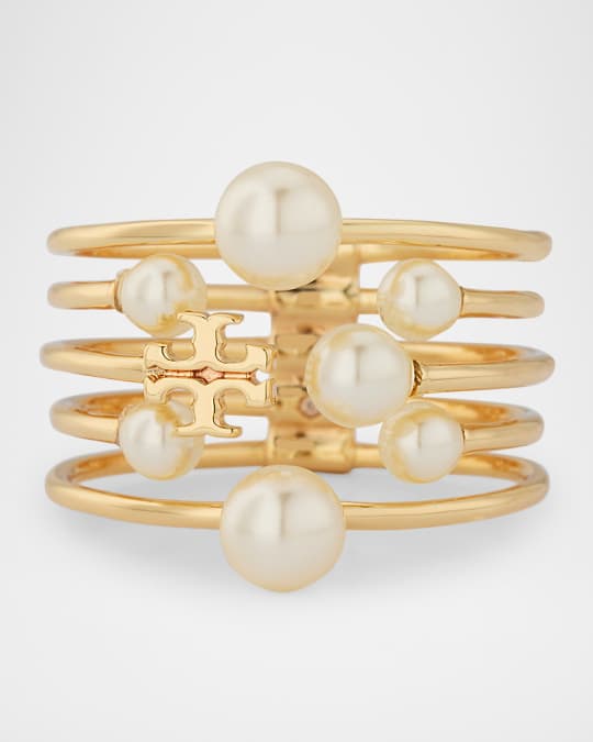 Tory Burch Kira Pearl Ring | Neiman Marcus
