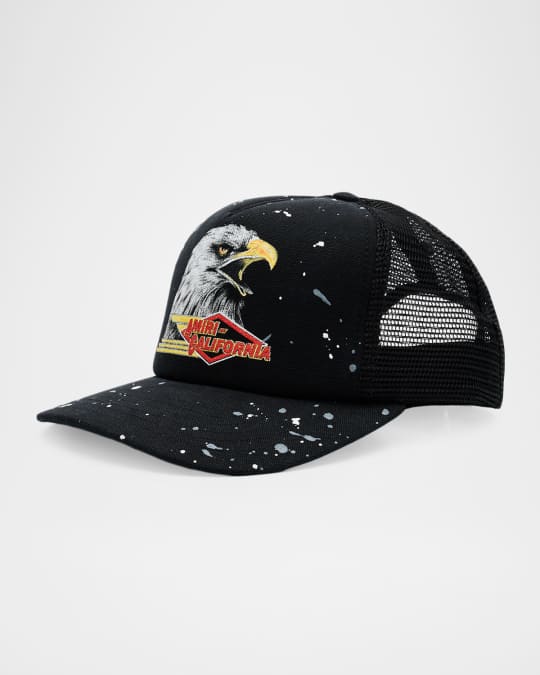 Amiri Men's Vintage Logo Trucker Hat | Neiman Marcus