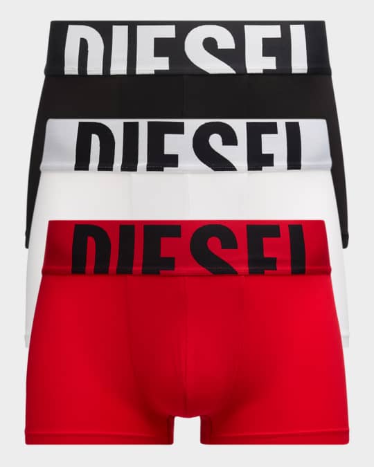 Diesel Men's Damien Multicolor DPop 3-Pack Boxer Briefs | Neiman Marcus