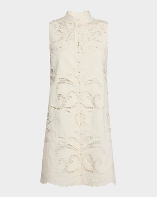Mestiza New York Bora Bora Sleeveless Embroidered Mini Dress | Neiman ...