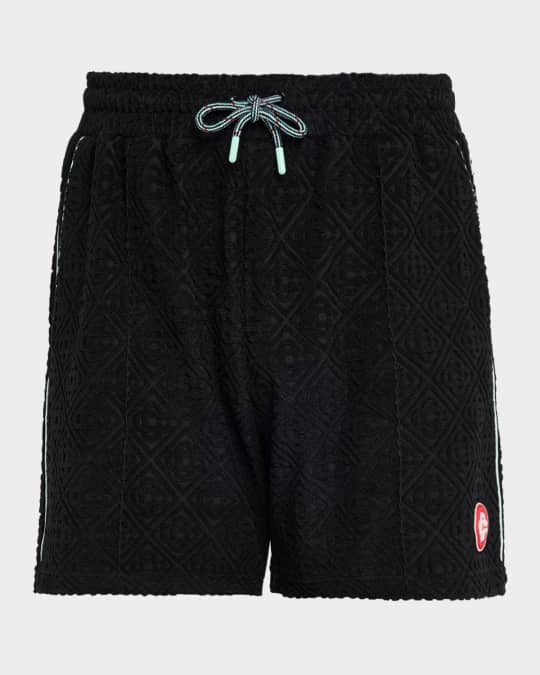 CASABLANCA Men's Monogram Towelling Shorts | Neiman Marcus