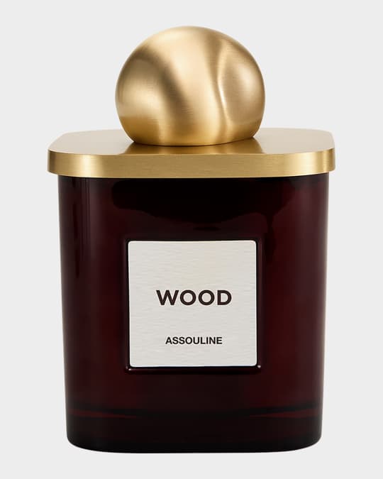 Assouline Wood Candle, 8 oz. | Neiman Marcus