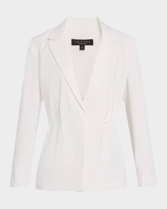 Rag & Bone Spencer Linen Blazer | Neiman Marcus
