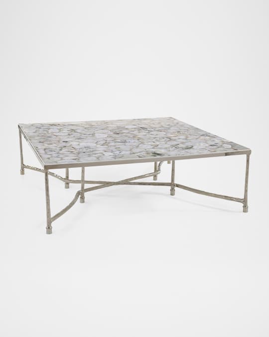 John-Richard Collection Artigas Agate Cocktail Table | Neiman Marcus