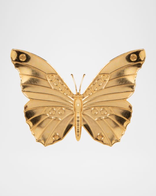 Jennifer Behr Caria 18K Gold-Plated Barrette | Neiman Marcus