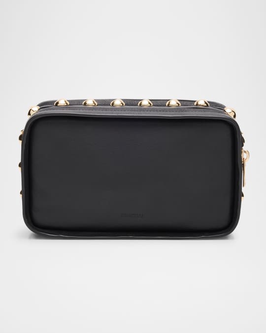 SIMKHAI Amaya Studded Calf Leather Camera Bag | Neiman Marcus