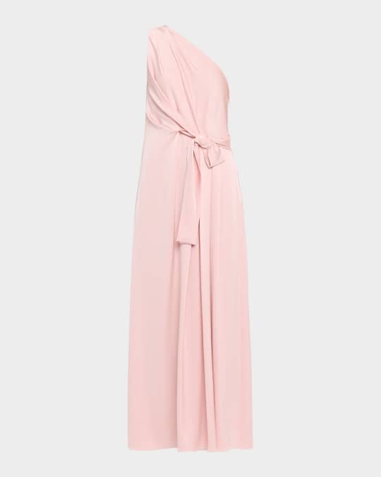 Ungaro Genna Sleeveless One-Shoulder Gown | Neiman Marcus