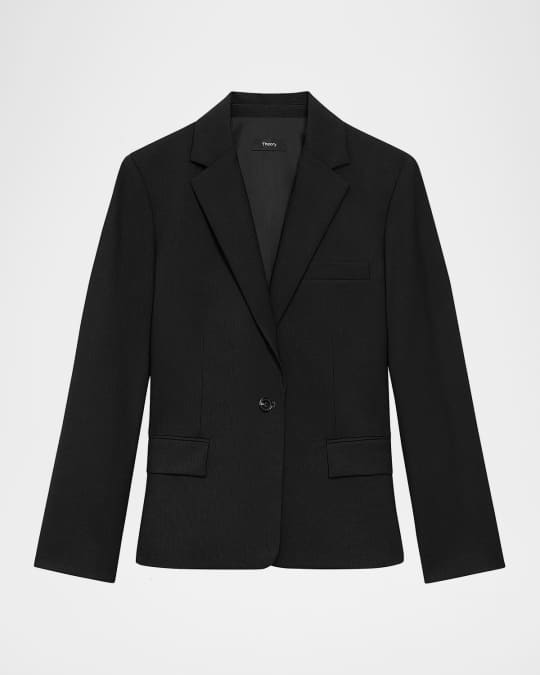 Theory Slim-Fit Single-Button Jacket | Neiman Marcus