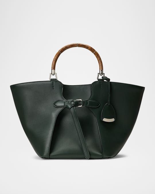 Ralph Lauren Collection The Ralph Calfskin Leather Tote Bag | Neiman Marcus
