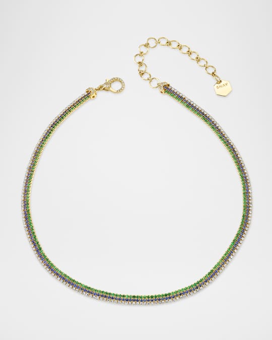 SHAY Triple Threads Stacked Choker | Neiman Marcus