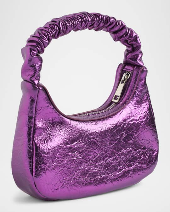 Molo Girl's June Metallic Shoulder Bag | Neiman Marcus