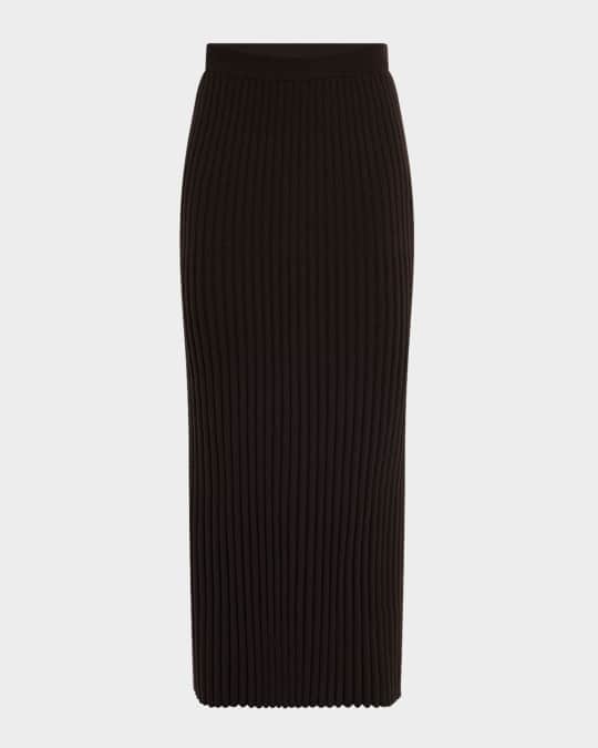 arch4 Raelyn Long Knit Cashmere Skirt | Neiman Marcus