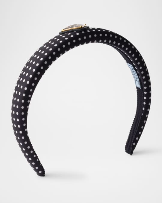 Prada Printed Re-Nylon Headband | Neiman Marcus