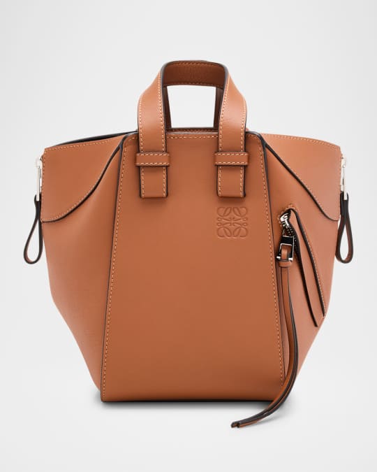 Loewe Hammock Compact Top-Handle Bag in Leather | Neiman Marcus