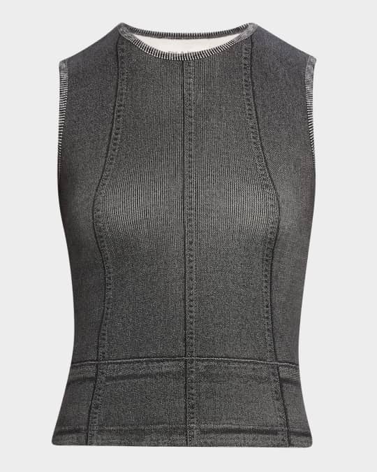 Rag & Bone Miramar Ribbed Muscle Tank Top | Neiman Marcus