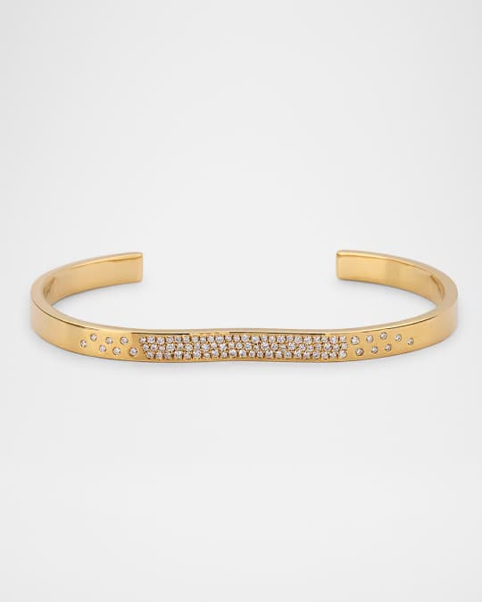 ALMASIKA Berceau Pave Open Cuff | Neiman Marcus