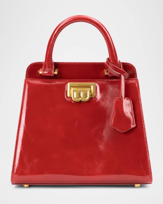 Brandon Blackwood Jasmine Cowhide Leather Shoulder Bag | Neiman Marcus