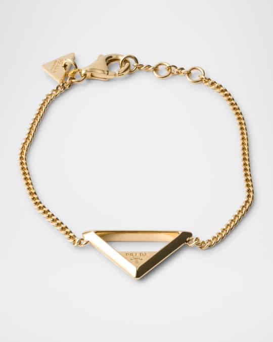 Prada Triangle Station Bracelet | Neiman Marcus