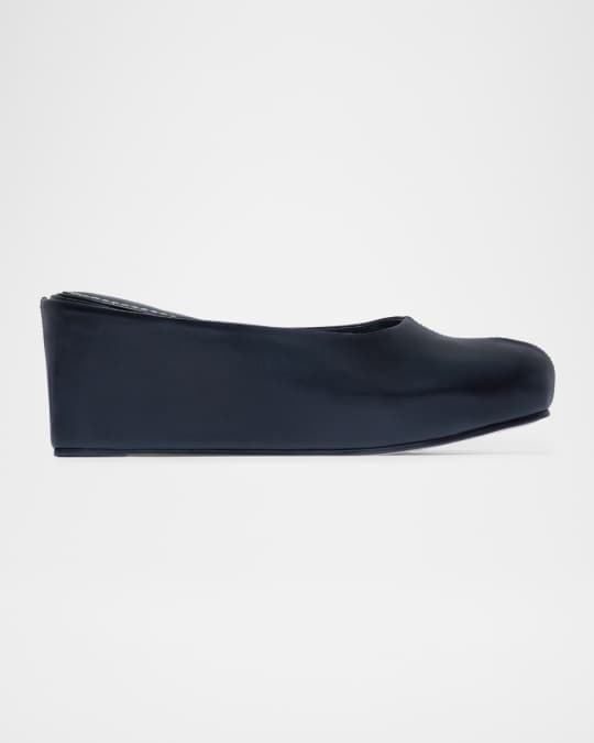 Bernardo Vivi Leather Mule Clogs | Neiman Marcus
