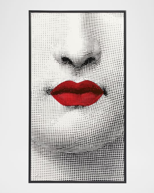 Fornasetti Bocca Decorative Panel Wall Art | Neiman Marcus