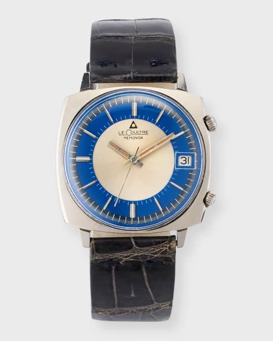 Vintage Watches Jaeger LeCoultre Memovox 34x33mm Vintage 1960s Watch ...